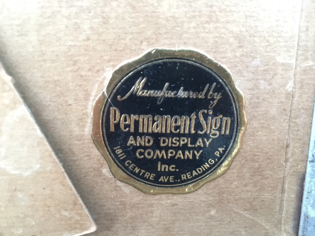 Permanent Sign & Display Company - Breweriana Aficionado