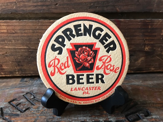 Sprenger Beer Coaster - Breweriana Aficionado