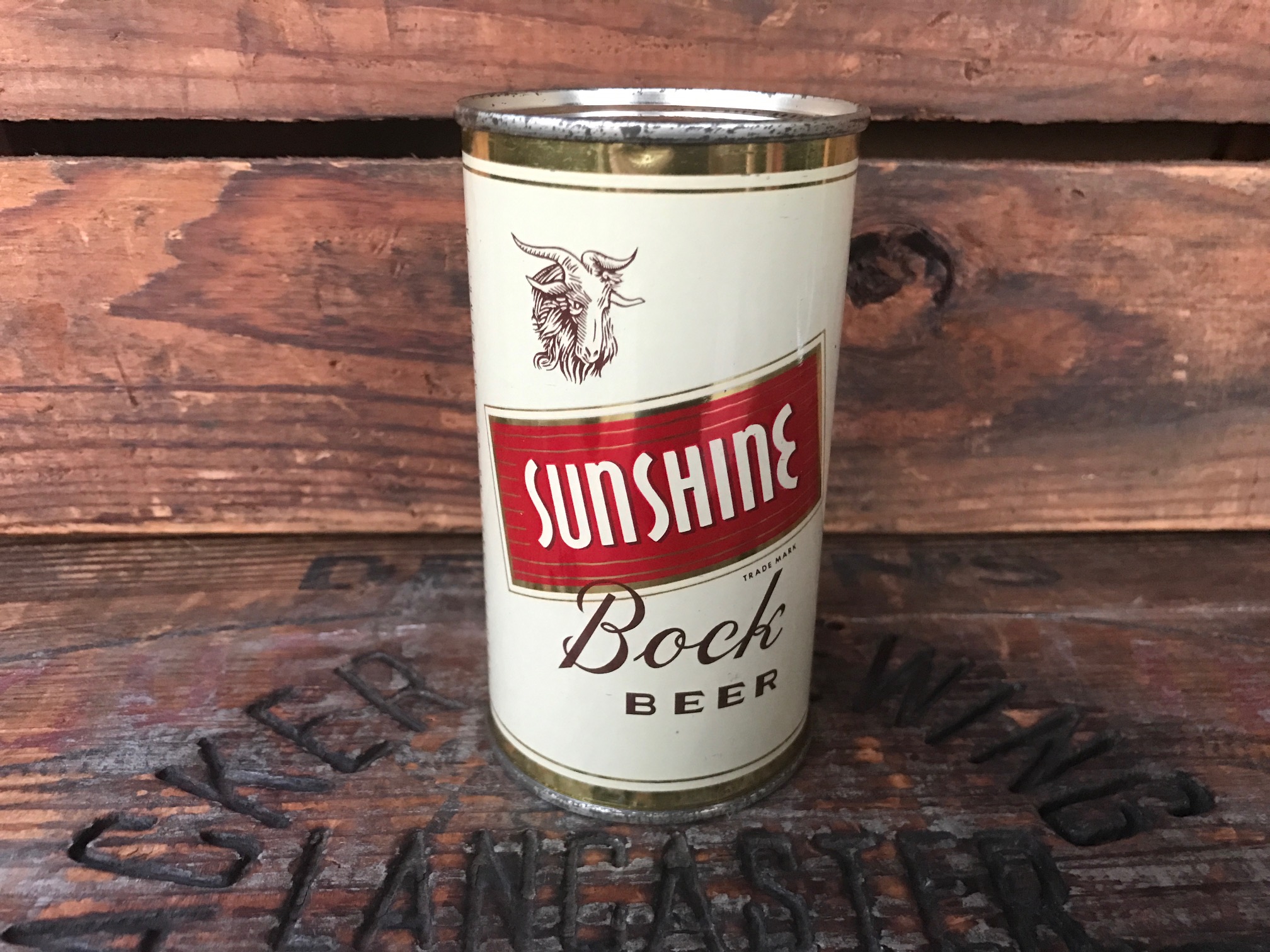 Sunshine Bock Beer Can - Breweriana Aficionado