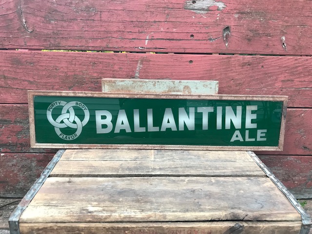 Ballantine Ale Lighted Sign - Breweriana Aficionado