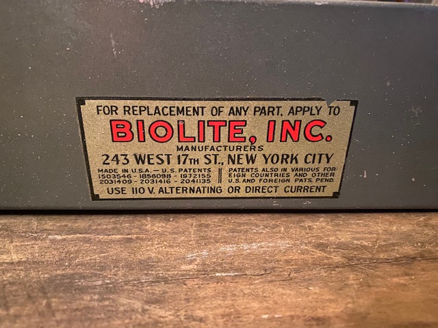 Biolite Inc. - Breweriana Aficionado