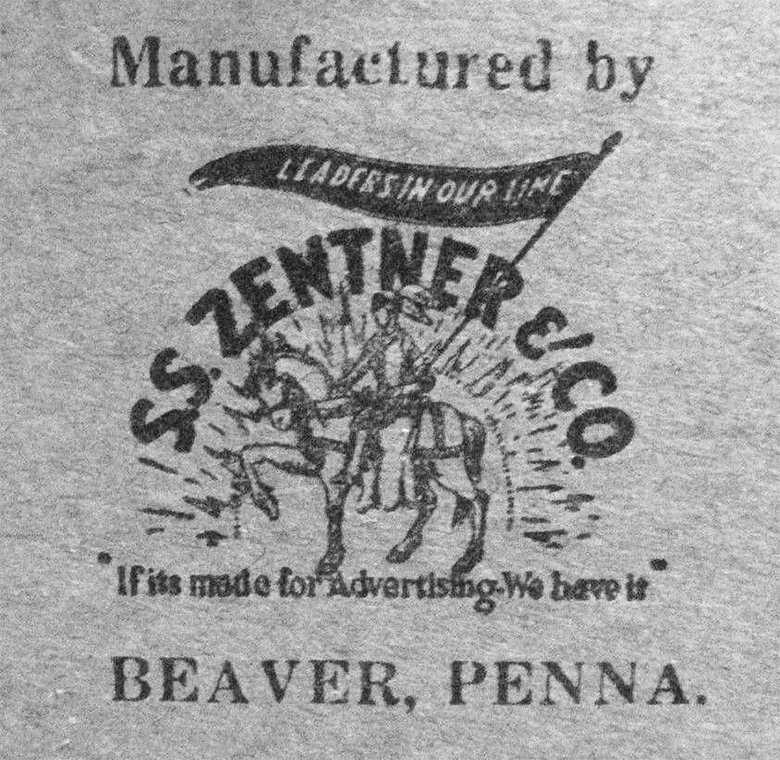 S. S. Zentner & Company - Breweriana Aficionado