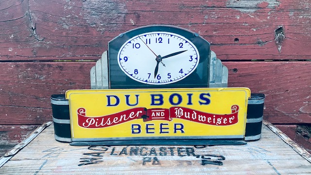 Dubois Beer Clock - Breweriana Aficionado