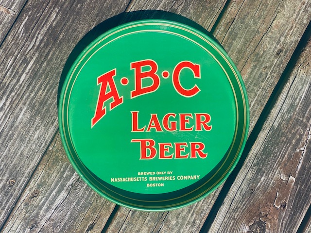 ABC Lager Beer Tray - Breweriana Aficionado