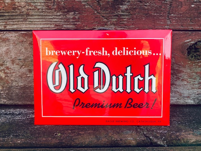 Old Dutch Beer Sign - Breweriana Aficionado