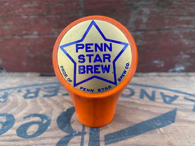 Penn Star Brew Ball Tap - Breweriana Aficionado