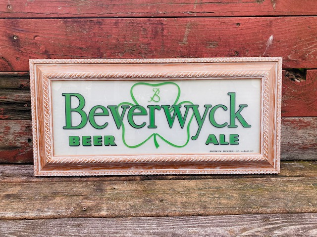 Beverwyck Beer Ale Sign - Breweriana Aficionado
