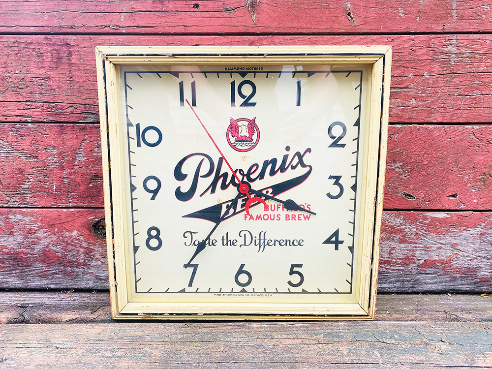 Phoenix Beer Clock - Breweriana Aficionado