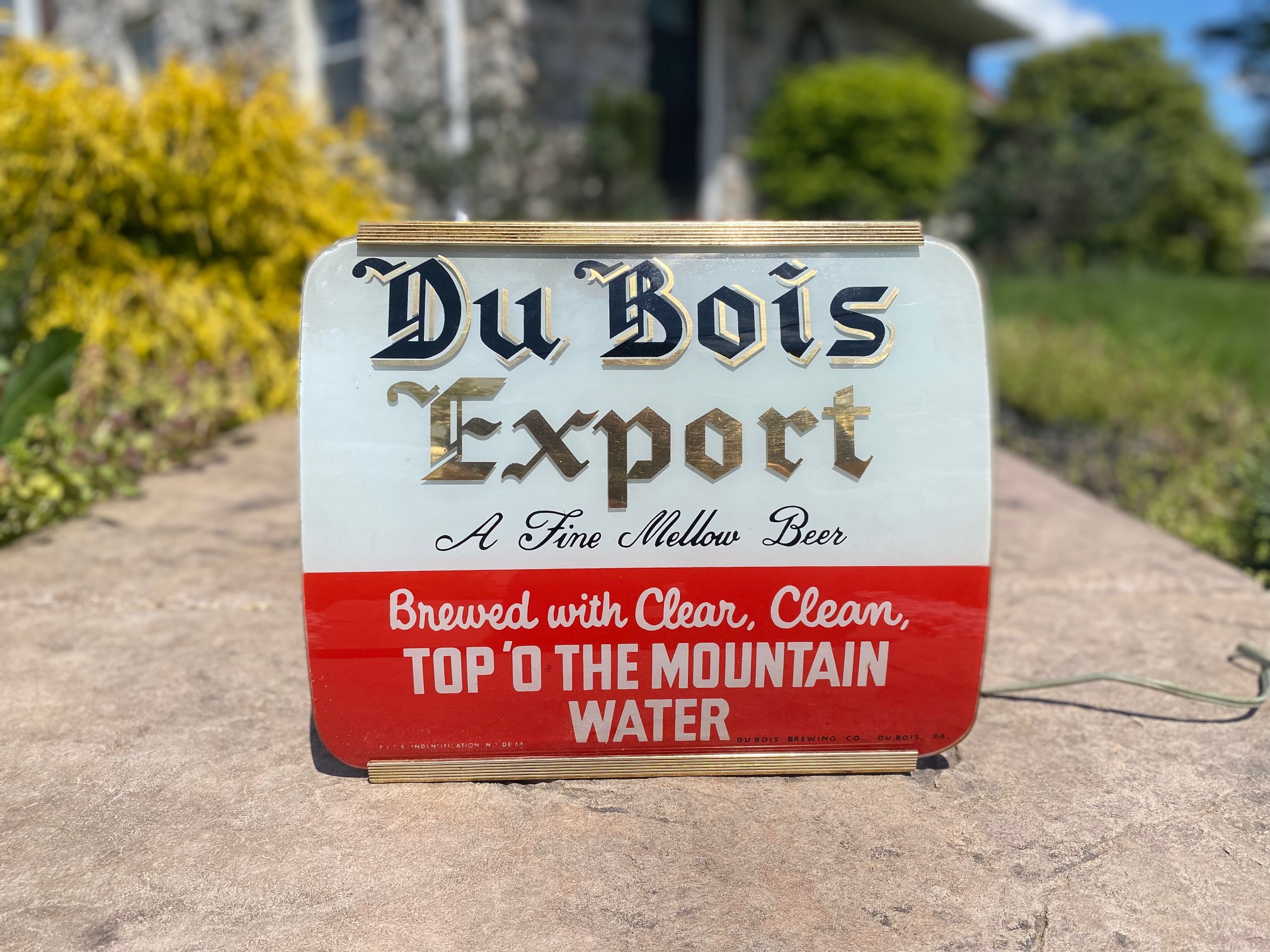 DuBois Export Beer Sign - Breweriana Aficionado