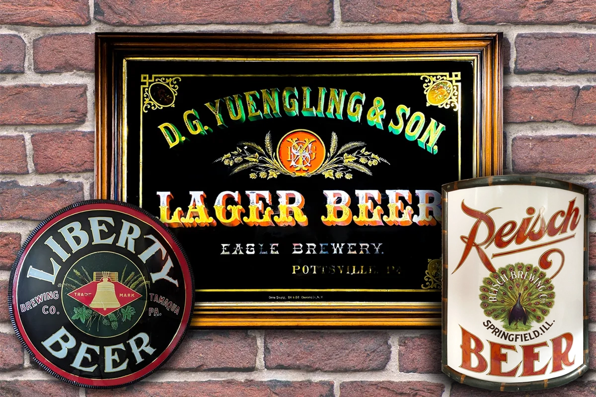 Breweriana Spotlight: Exploring Glass Advertising Signs - Breweriana ...