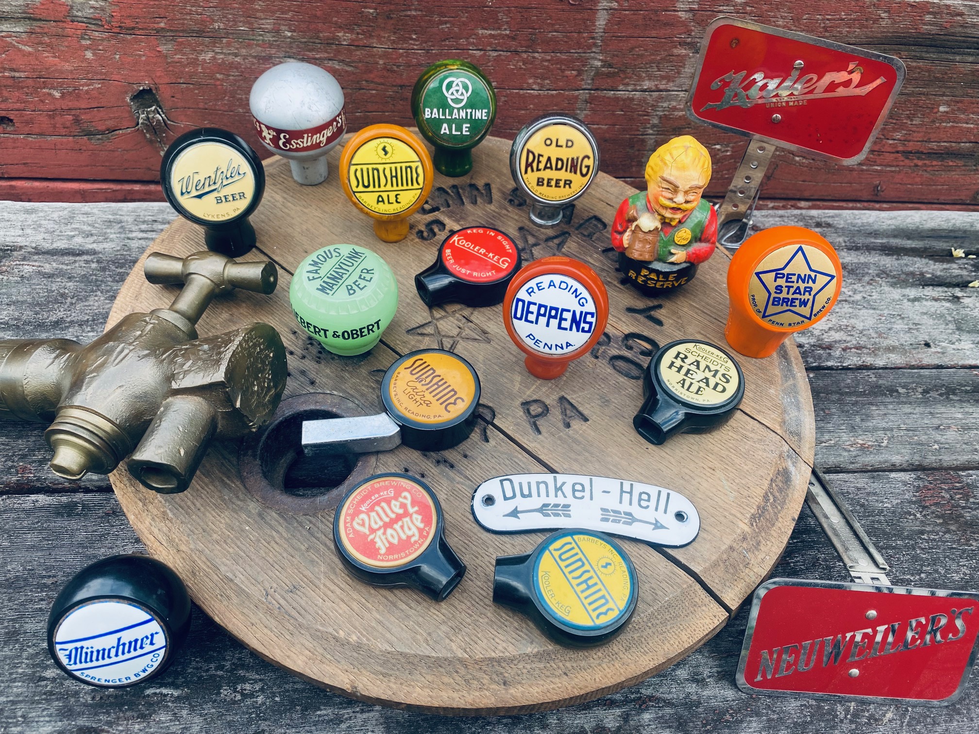 Tapping into History: Brewery Tap Marker Relics - Breweriana Aficionado