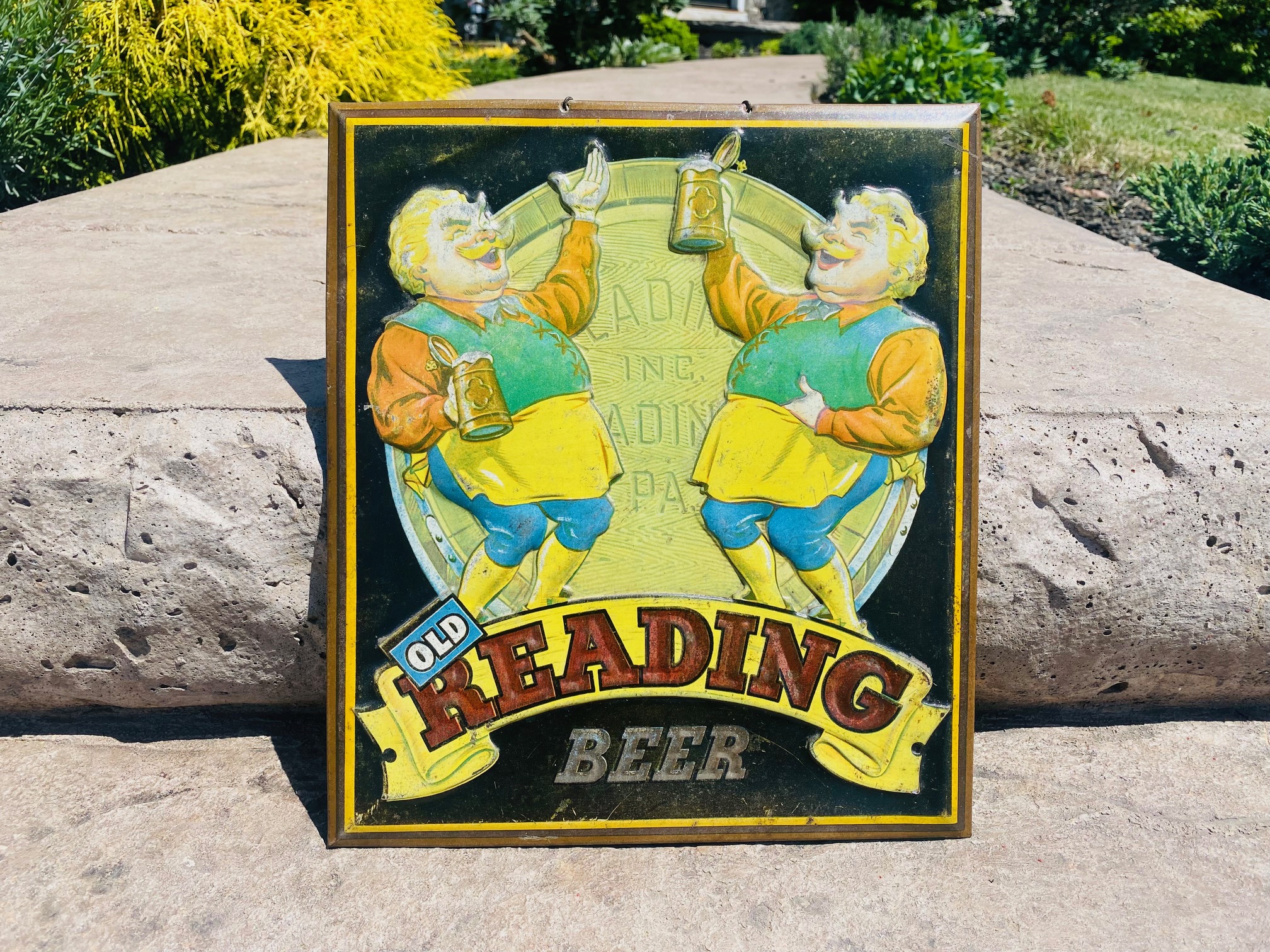 The Fascinating Story behind the Old Reading Beer TOC Sign - Breweriana ...