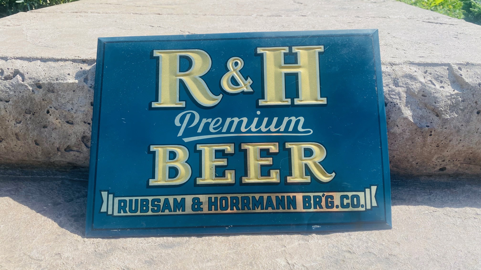 R&H Premium Beer Sign: A Piece of Brewing History - Breweriana Aficionado