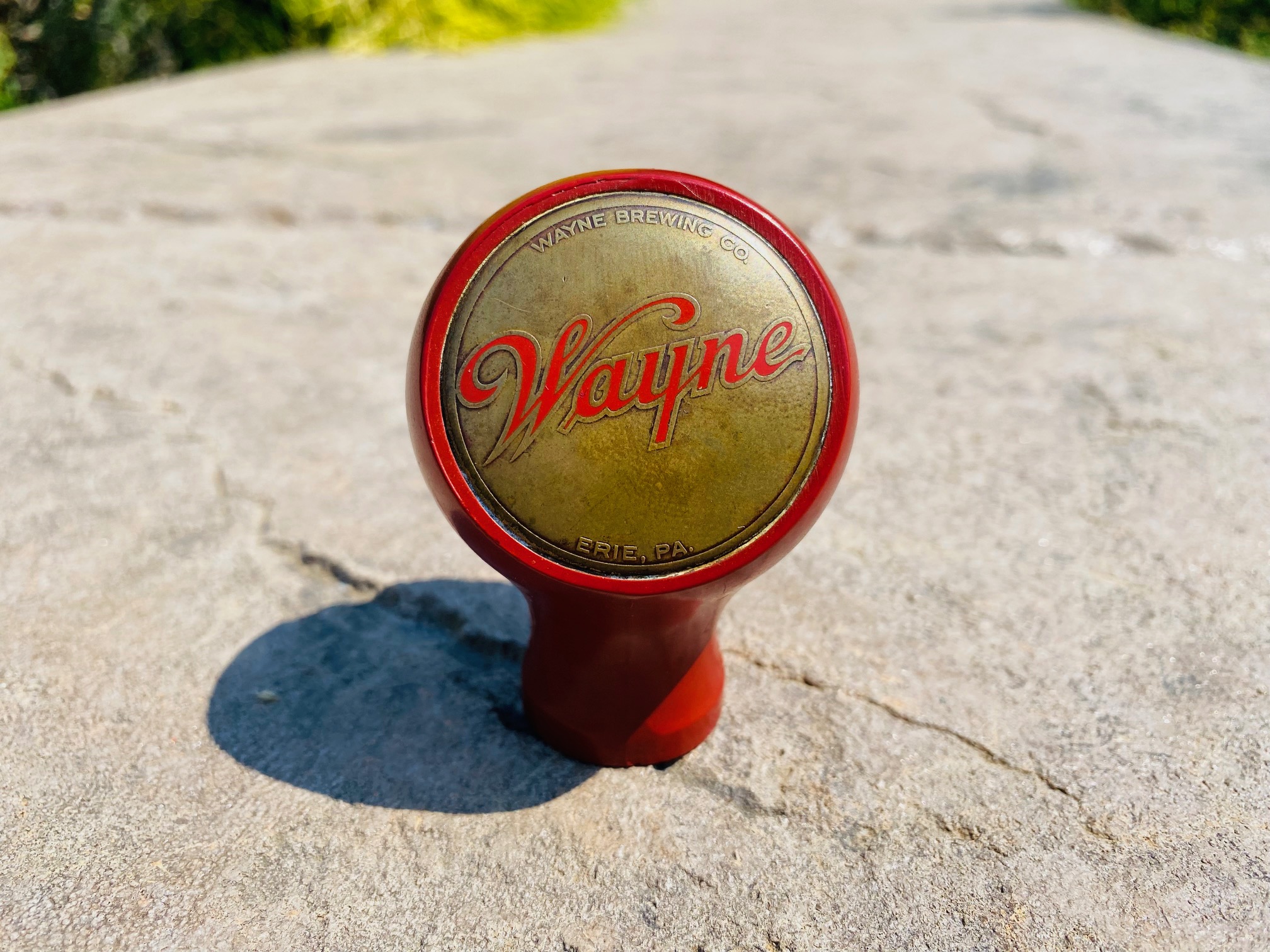 Wayne Beer Tap Knob: A Vintage Piece from the Wayne Brewery ...