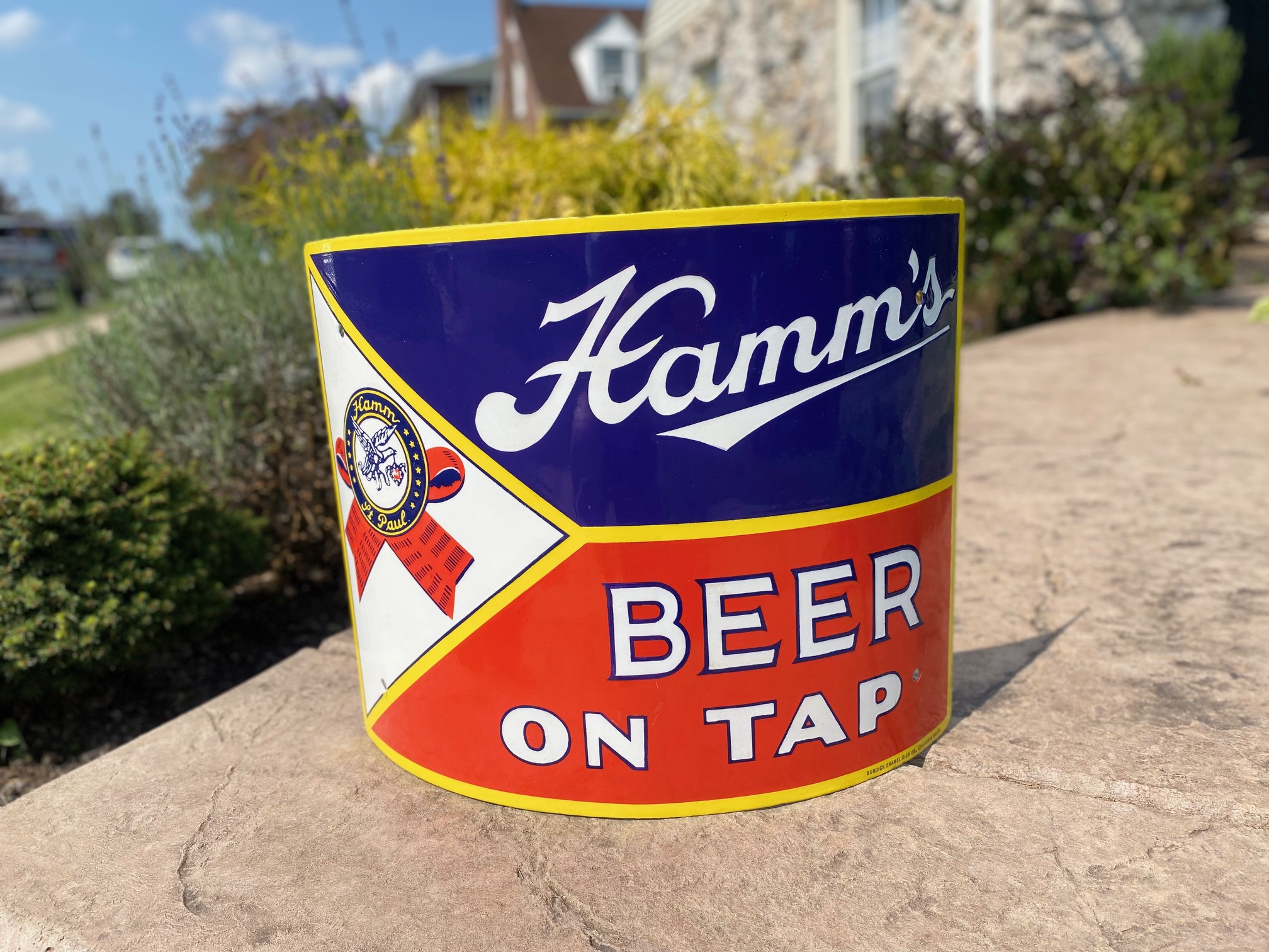 Hamms Beer Corner Sign - Breweriana Aficionado