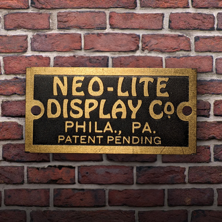 Neo-Lite Display Company - Breweriana Aficionado