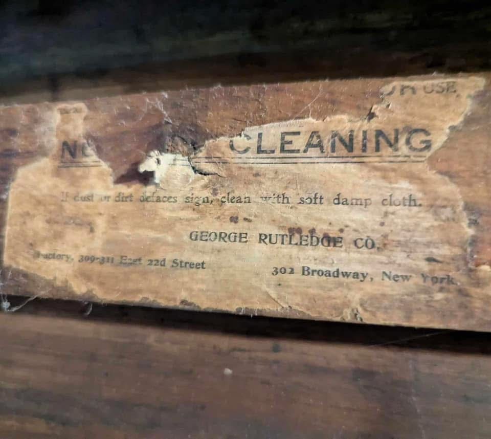 George Rutledge Etched Brass Works Company - Breweriana Aficionado