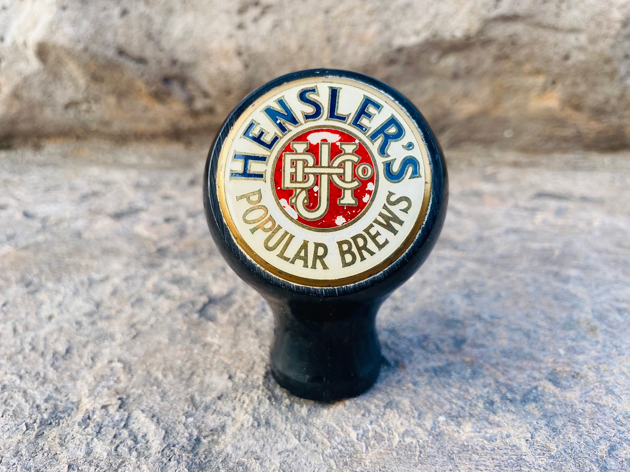 Hensler's Popular Brew Tap - Breweriana Aficionado